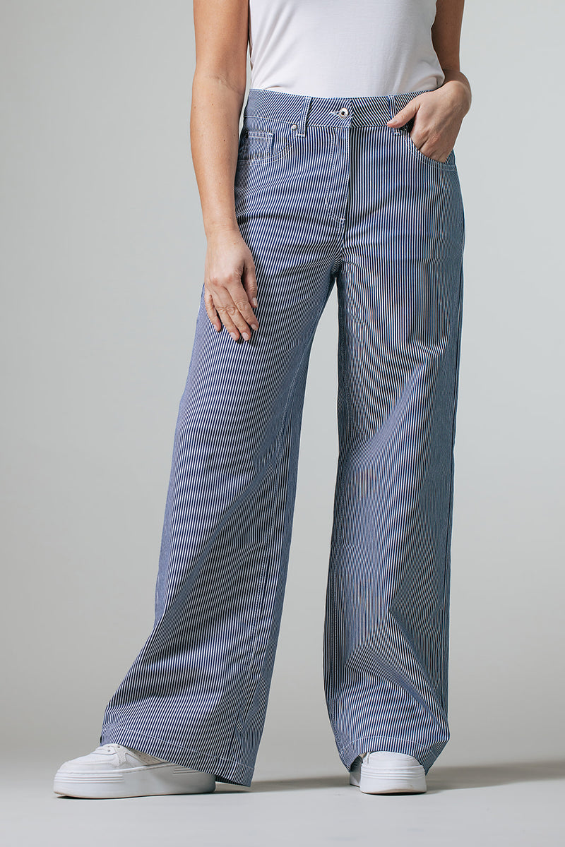 Robert | Blauw / Wit – LabeL DOT