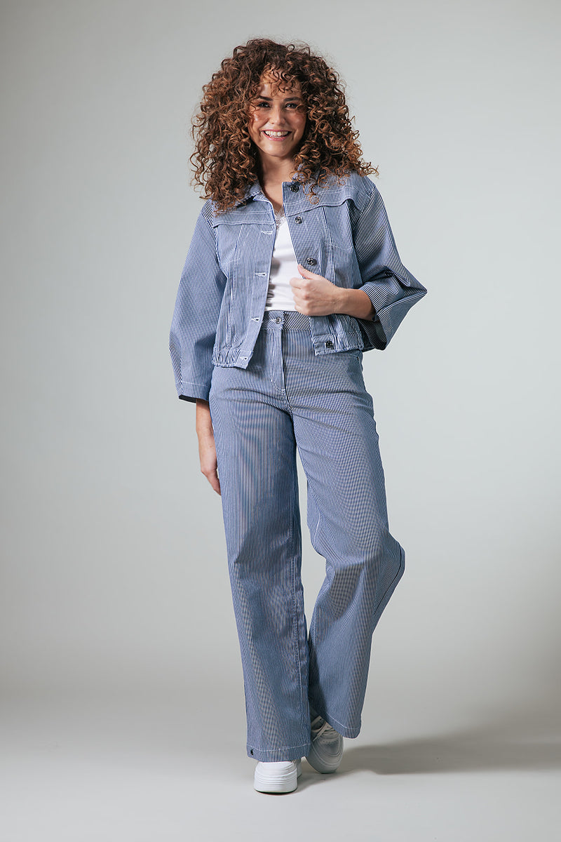 Robert | Blauw / Wit – LabeL DOT